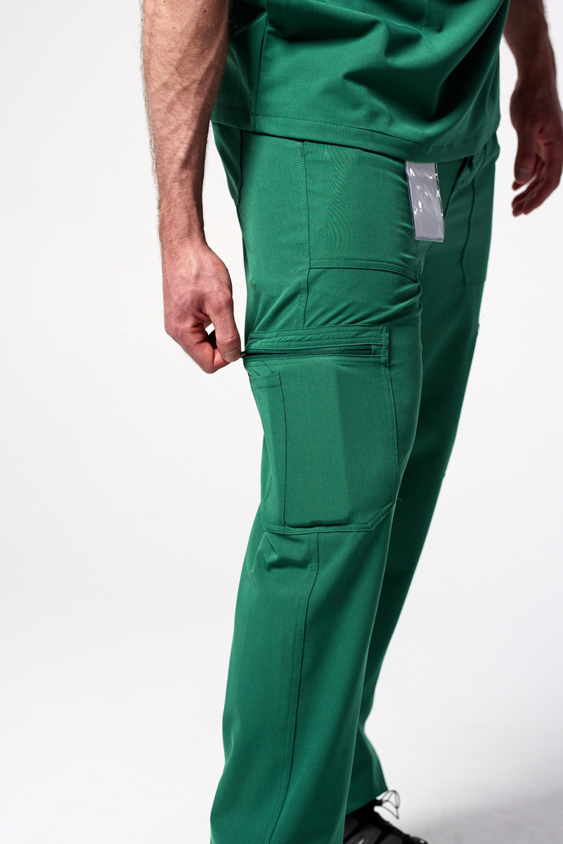 Men’s 9-Pocket Recycled Cargo Scrub Pants | Dr Woof Apparel